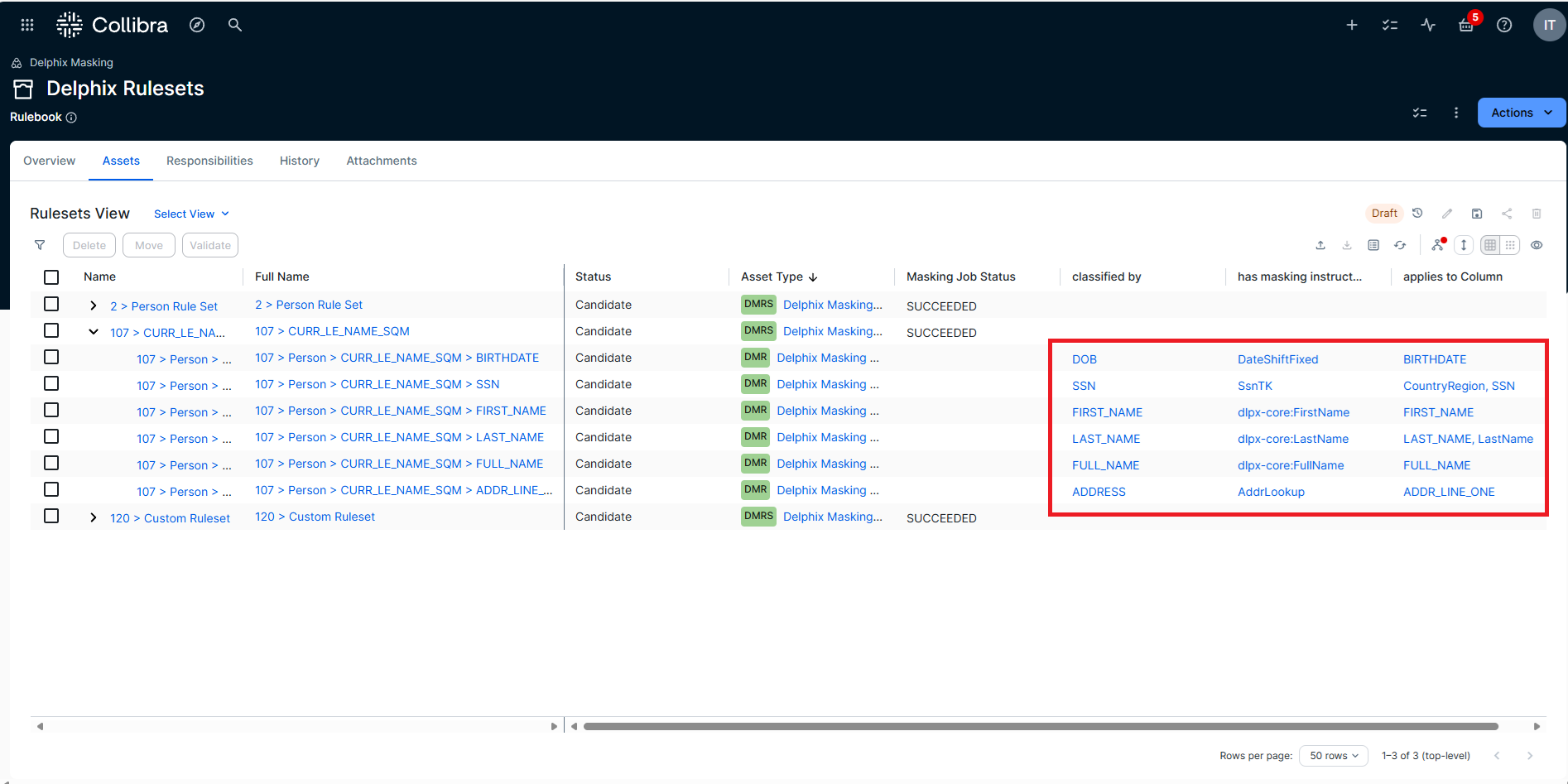 Delphix Masking Accelerator - Collibra Marketplace